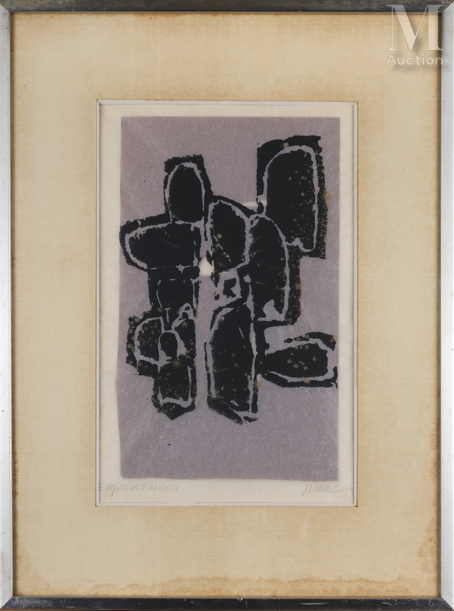 Raoul Ubac | Empreinte d'ardoise | MutualArt