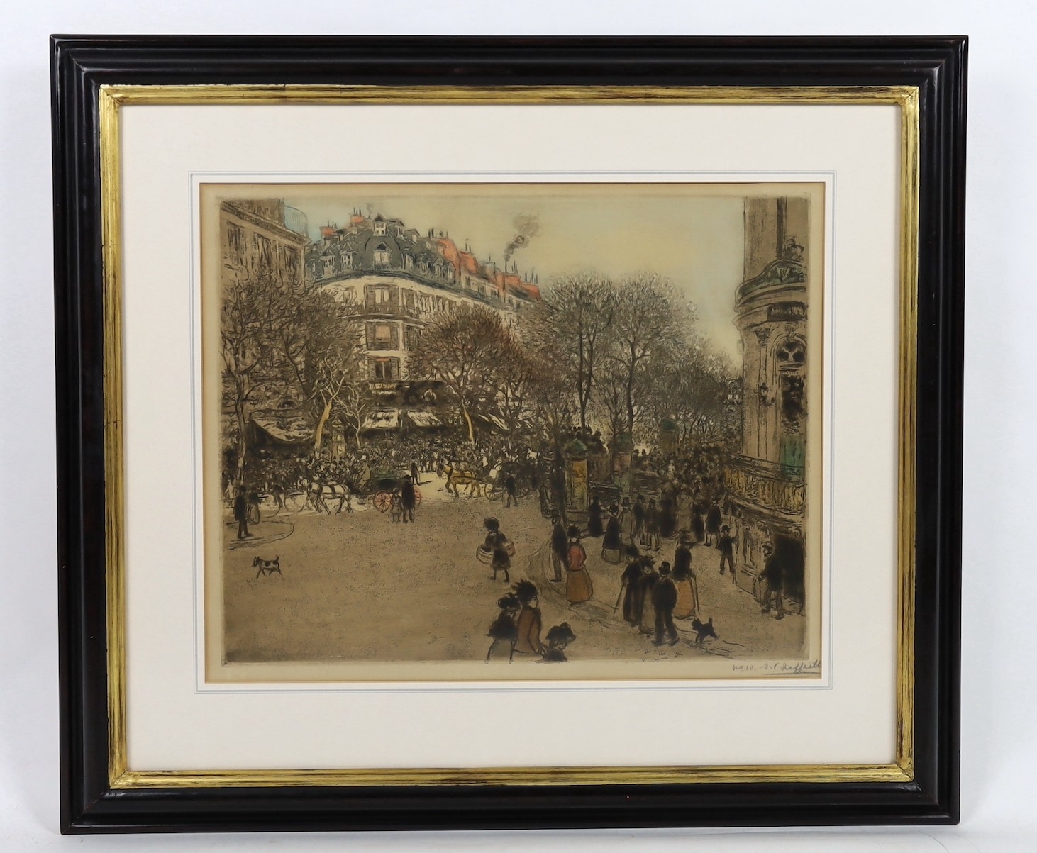 Jean-François Raffaëlli | 'Le Boulevard des Italiens' | MutualArt