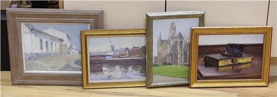 Neil Tyler | Harbour scene and Still life | MutualArt