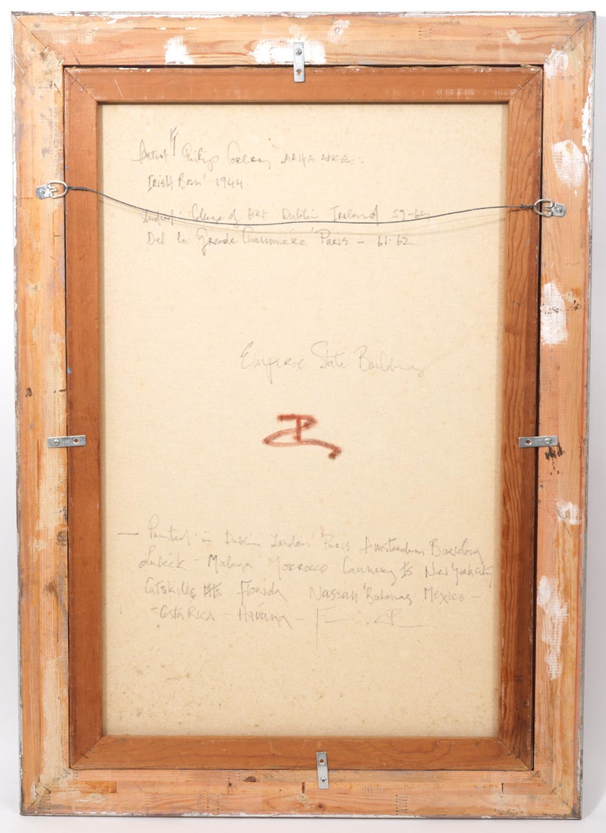 Philip Corley | Philip Corley 'Empire State Building' Painting (1944 ...