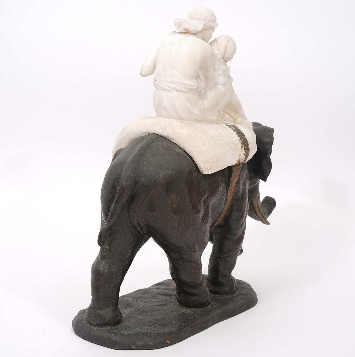 Emilio Fiaschi | Emilio P. Fiaschi Bronze & Marble Sculpture | MutualArt