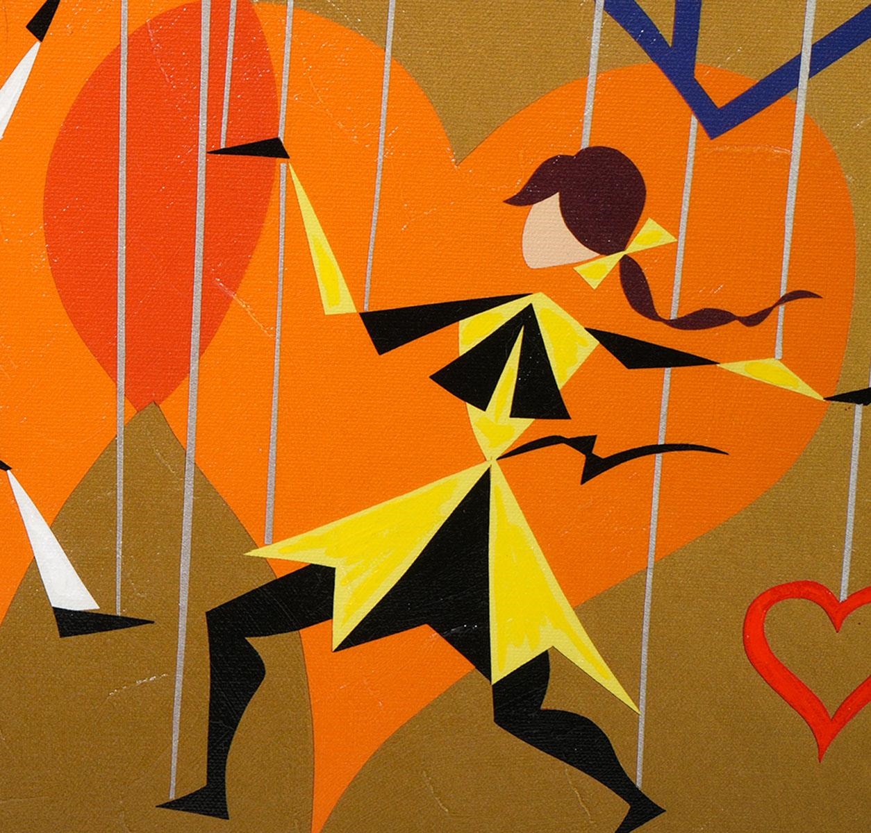 Pierre Henri Matisse | Pierre Mattisse 'No Strings Attached' Painting ...