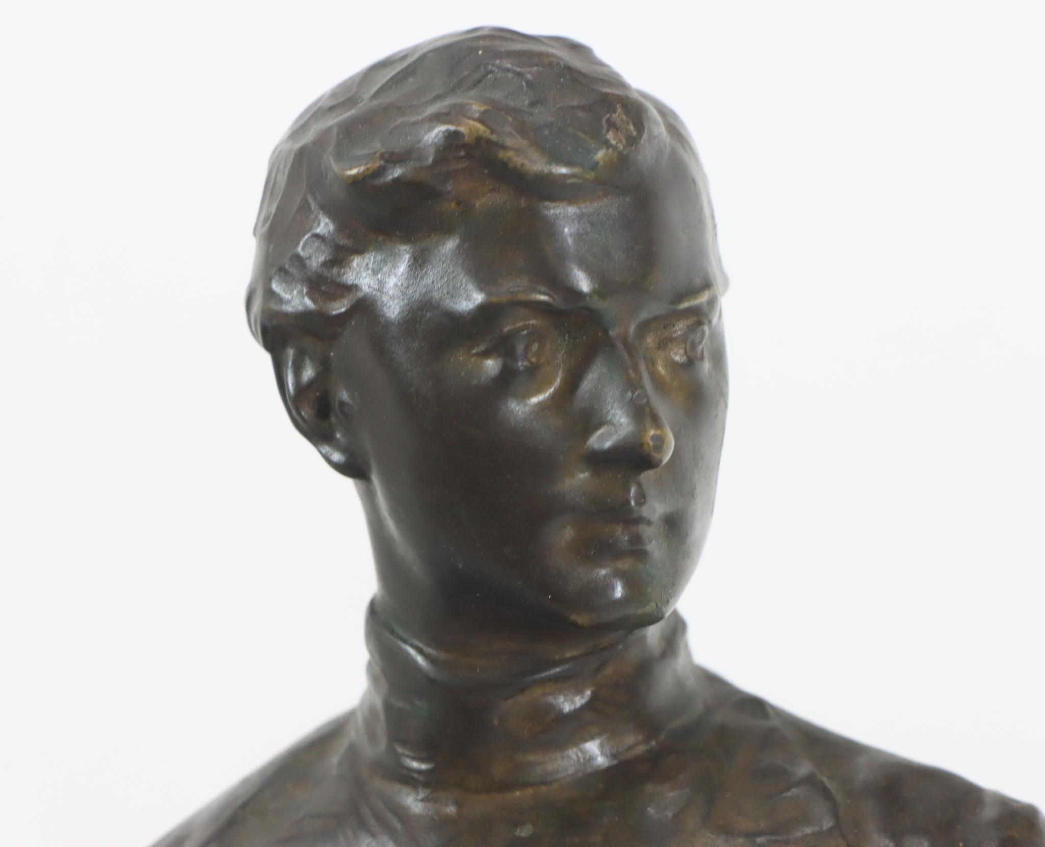 Cesar Philipp | A young fencer | MutualArt