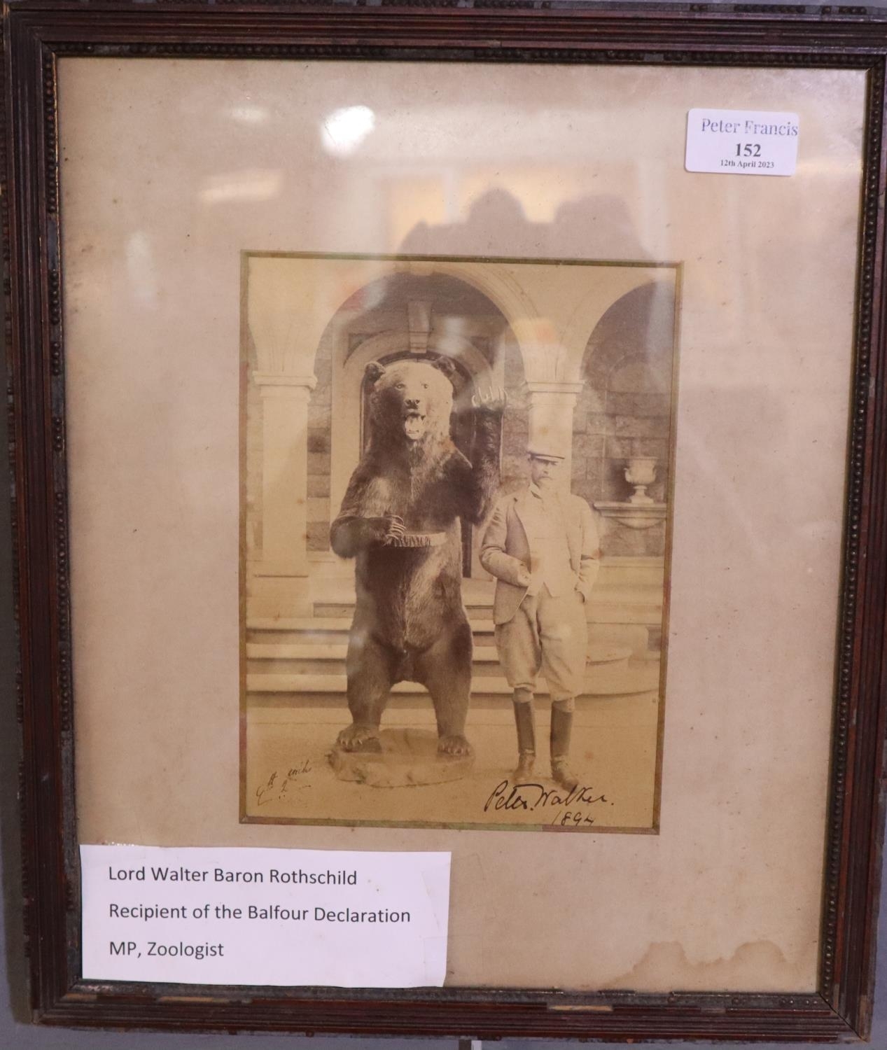 Peter Walker | Lord Walter, Baron Rothschild MP and Zoologist | MutualArt