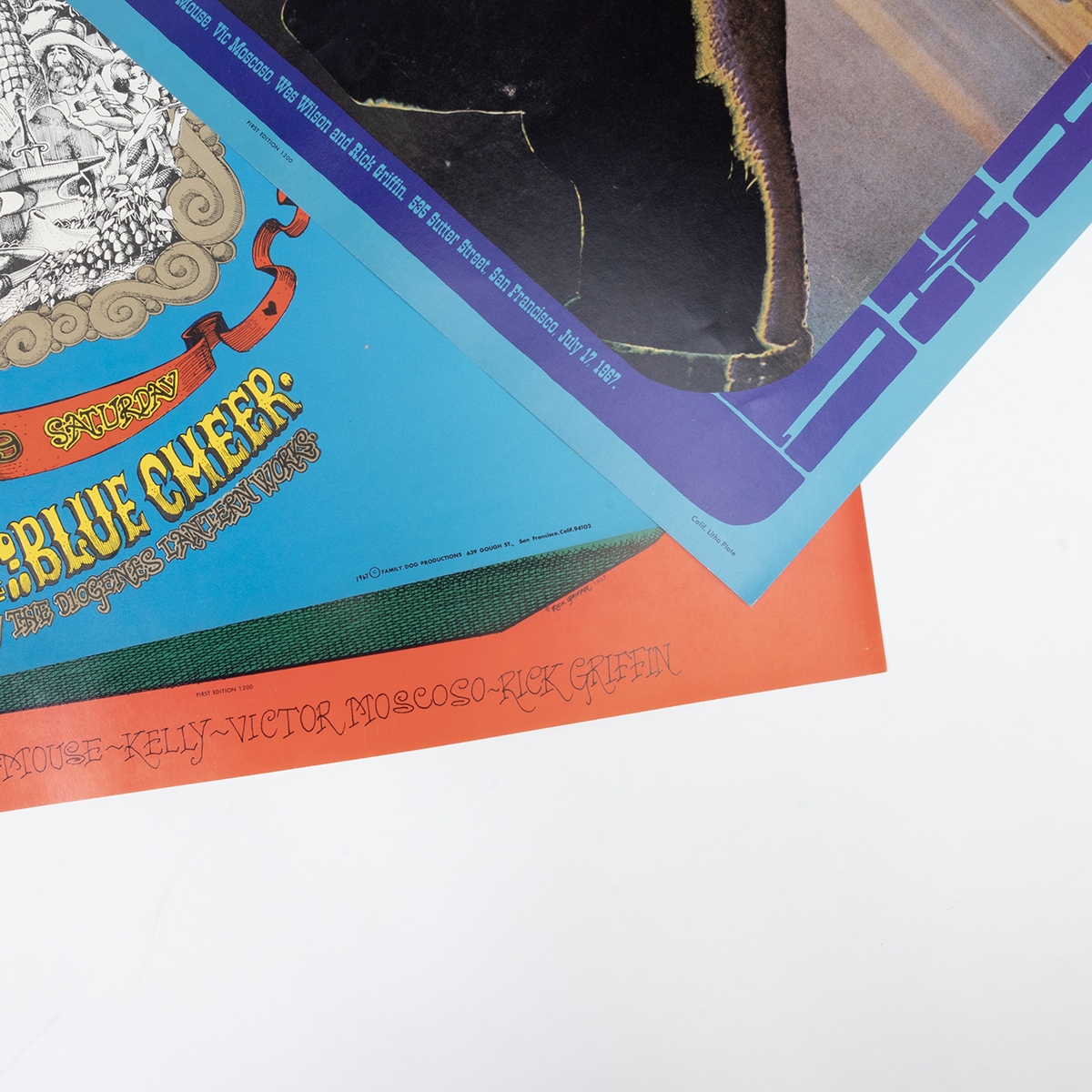 Rick Griffin | Six Psychedelic Posters (1967) | MutualArt