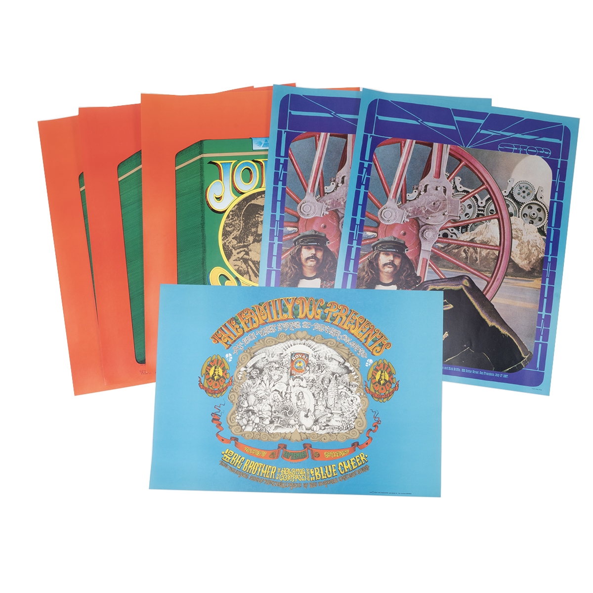 Rick Griffin | Six Psychedelic Posters (1967) | MutualArt