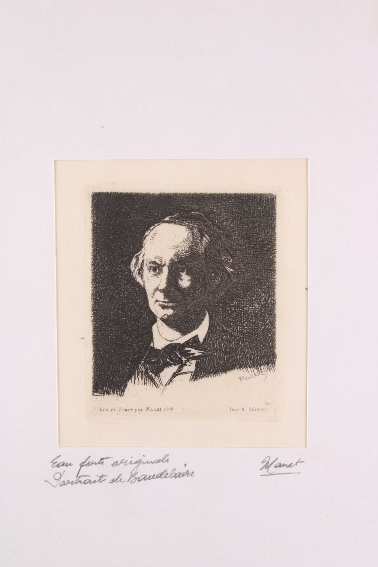 Édouard Manet | Portrait Charles Baudelaire (1865) | MutualArt
