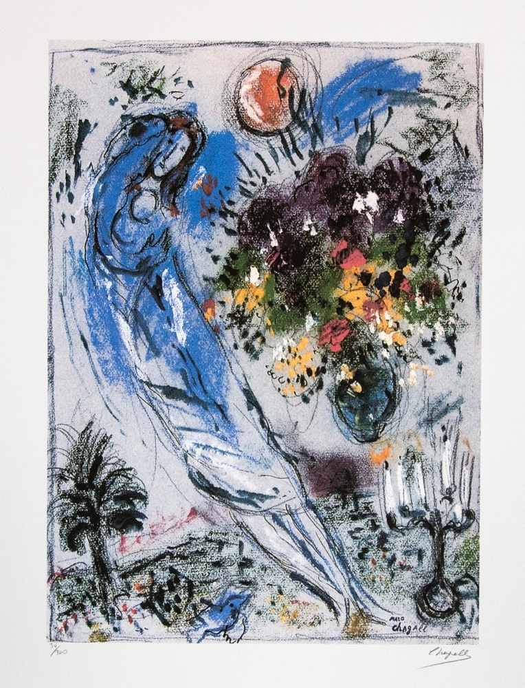 Marc Chagall | Love by the Moon | MutualArt