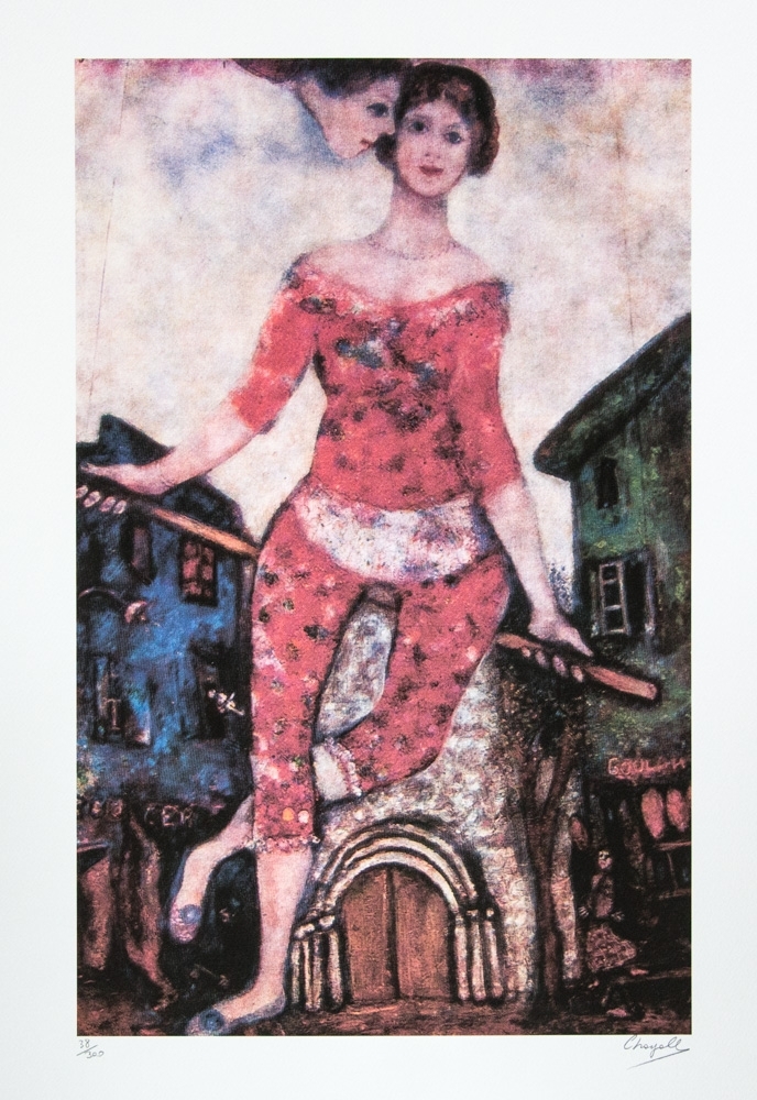 Marc Chagall | The Acrobat | MutualArt