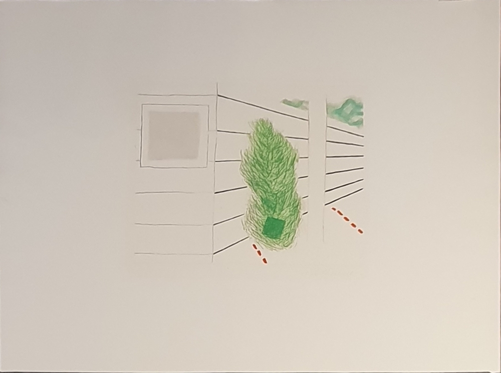 Roger Raveel | Eros ravages the crop. (1981) | MutualArt