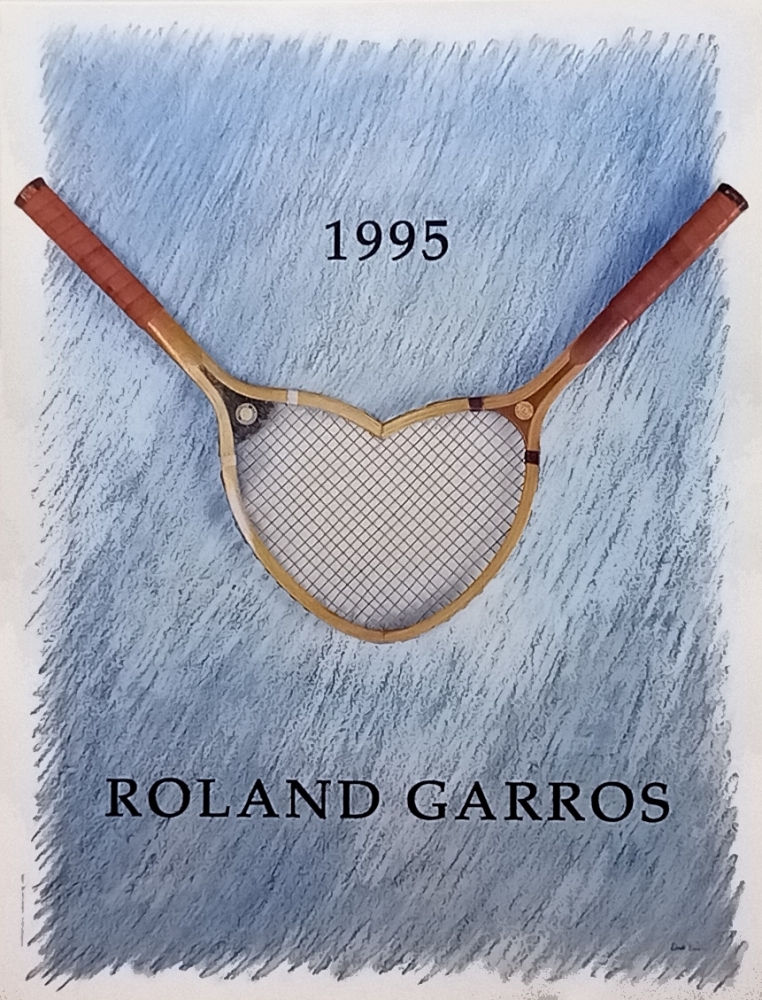 Donald Lipski | Poster Roland Garros 1995 (1995) | MutualArt