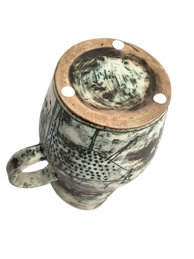 Jacques Blin | Pichet à col pincé formant bec verseur | MutualArt