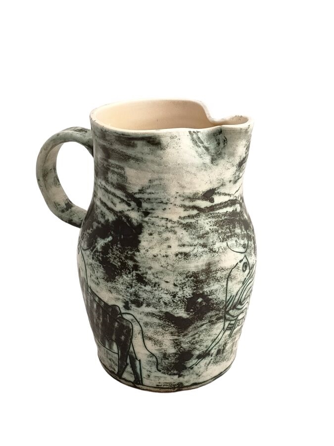 Jacques Blin | Pichet à col pincé formant bec verseur | MutualArt