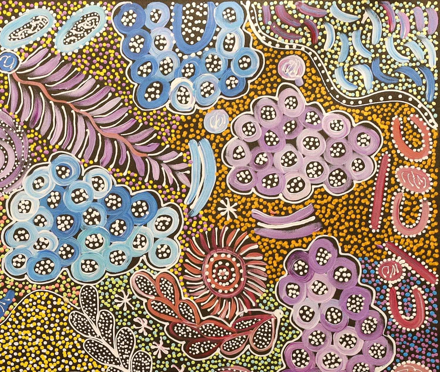 Janet Golder Kngwarreye | Body Paint (2021) | MutualArt