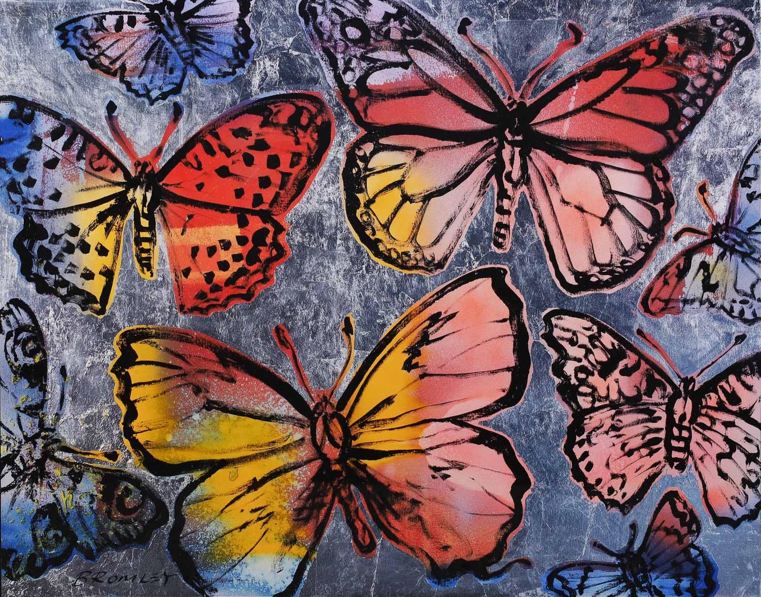 David Bromley | Butterflies | MutualArt