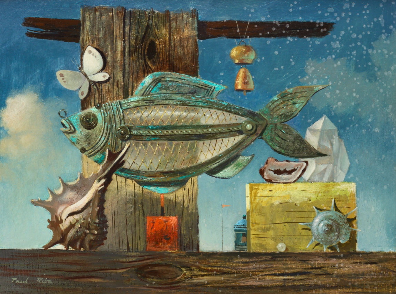 Paul Riba | THE GLASS FISH | MutualArt