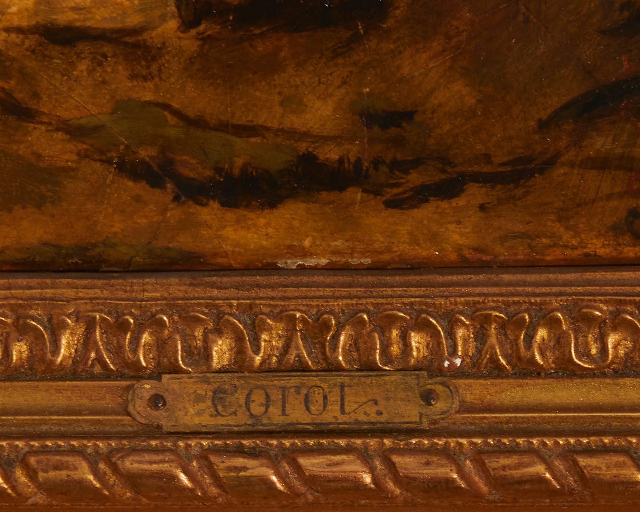 Jean Baptiste Camille Corot | Figures in a landscape | MutualArt