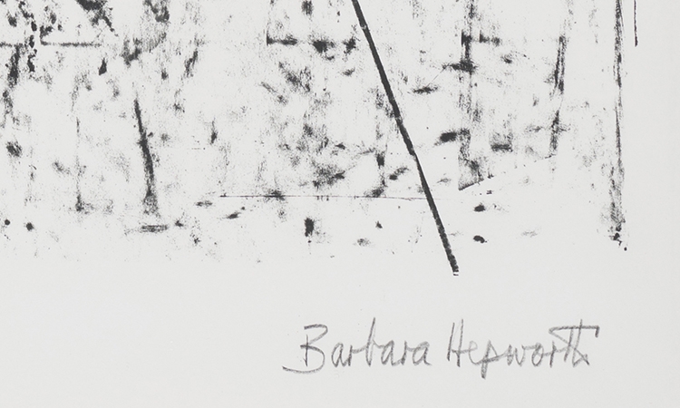 Barbara Hepworth | Sun and Moon (from Twelve Lithographs) (1969 ...