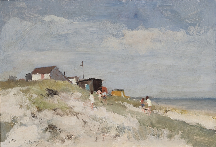 Edward Brian Seago | Beach Huts, Norfolk | MutualArt