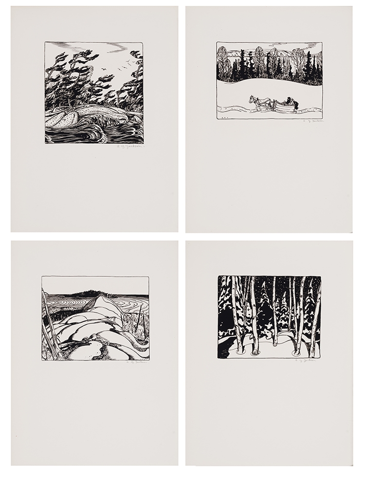 Group of Seven | Canadian Drawings by Members of the Group of Seven: A ...