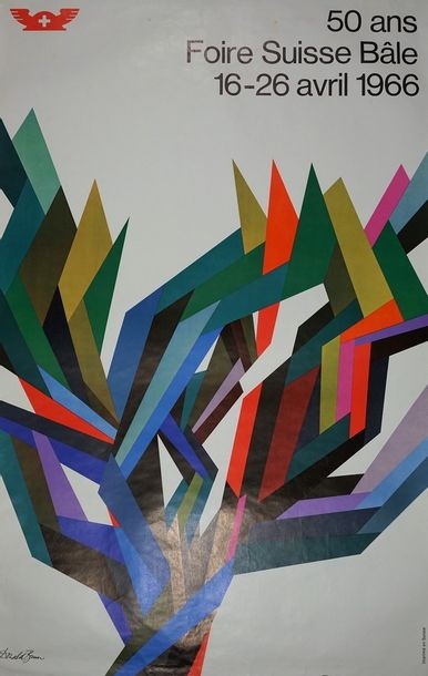 Donald Brun | SWISS FAIR IN BASEL (1966) | MutualArt