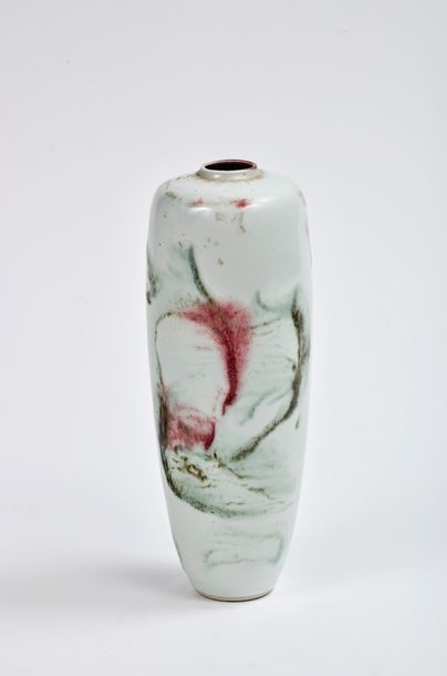 Armel Hédé | Large vase roll small neck | MutualArt