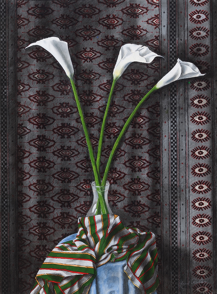 Fred Ross | Still Life with Calla Lilies | MutualArt
