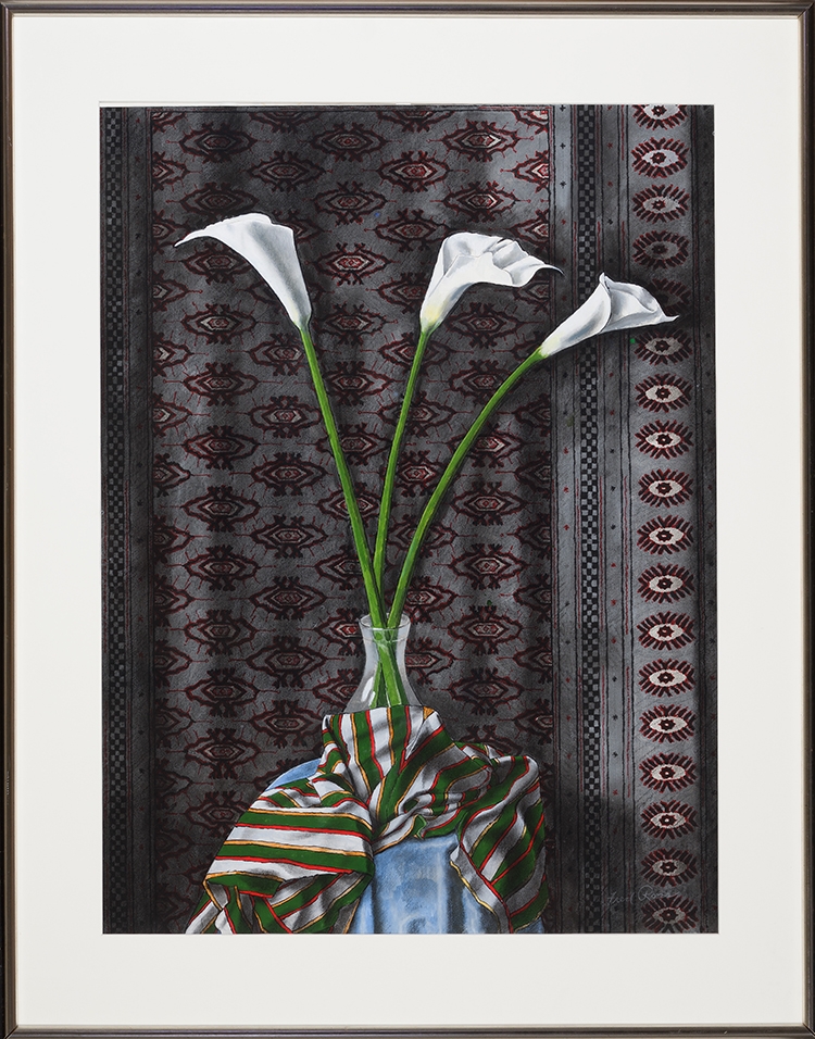 Fred Ross | Still Life with Calla Lilies | MutualArt