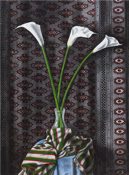 Fred Ross | Still Life with Calla Lilies | MutualArt