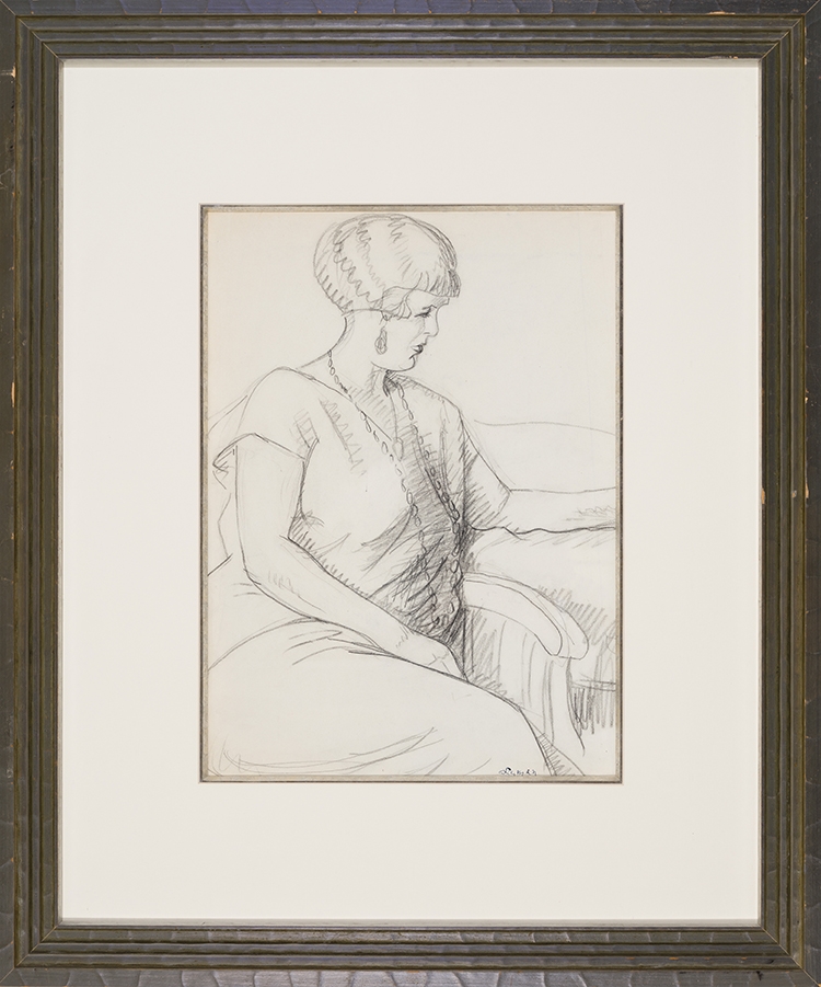 John Goodwin Lyman | Seated Figure | MutualArt