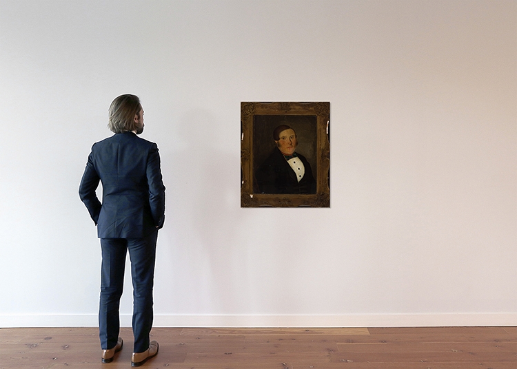 Joseph Légaré | Portrait d'un homme | MutualArt