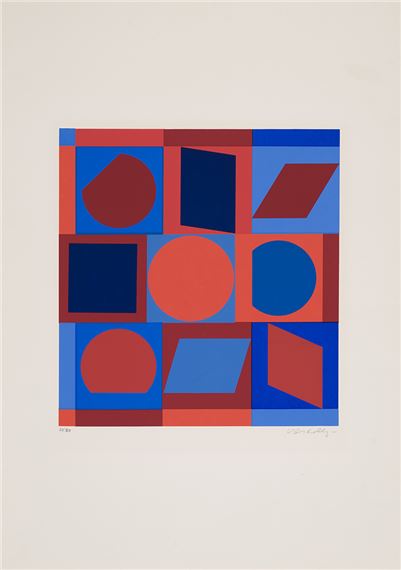 Victor Vasarely | Kalota (1971) | MutualArt