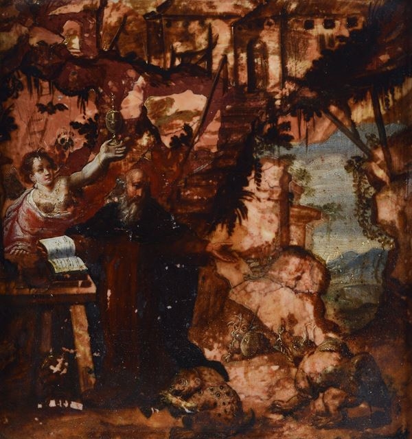 Flemish School, 16th Century | The Temptations of Saint Anthony | MutualArt