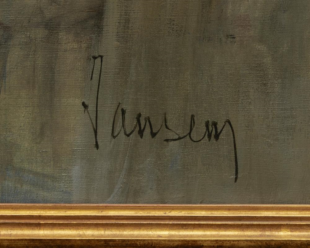 Jean Jansem | Femme dans un interieur | MutualArt