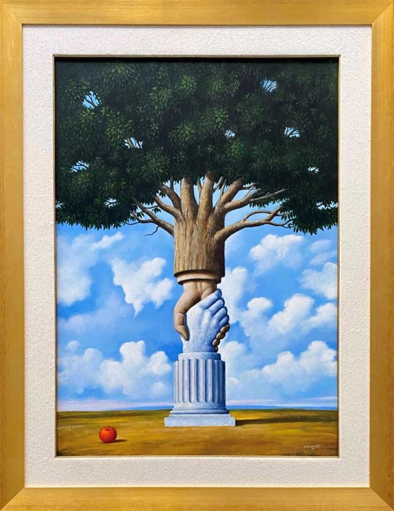 Rafal Olbinski | Art of the deal (2020) | MutualArt