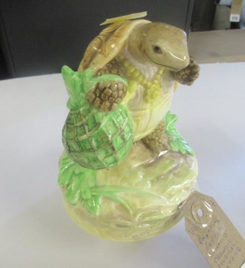 Beatrix Potter | BEATRIX POTTER SCHMID CERAMIC MUSICAL TORTOISE | MutualArt