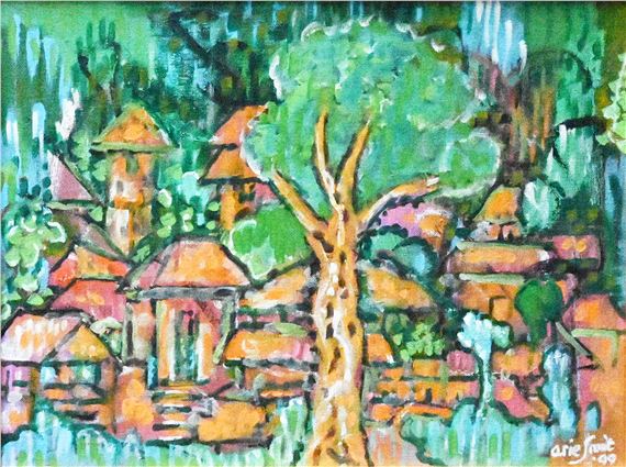 Arie Smit | The Village Temple | MutualArt