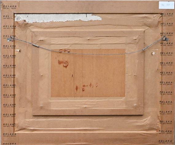 Popo Iskandar | Portrait of Two Cats (1998) | MutualArt