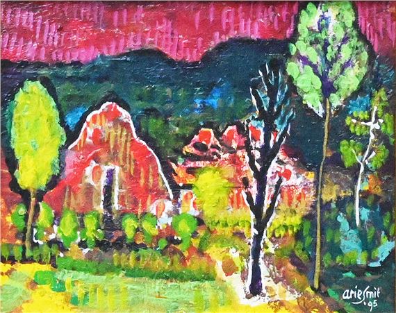 Arie Smit | Bali villages (1992) | MutualArt