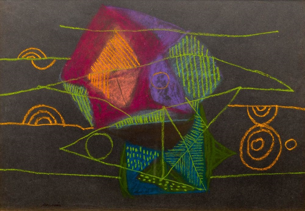 Gyula Marosán | Absztrakt kompozíció | MutualArt