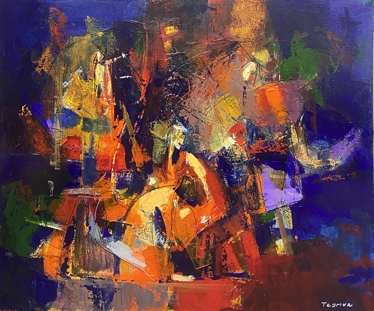 Teymur Agalioglu | Soyut Kompozisyon | MutualArt