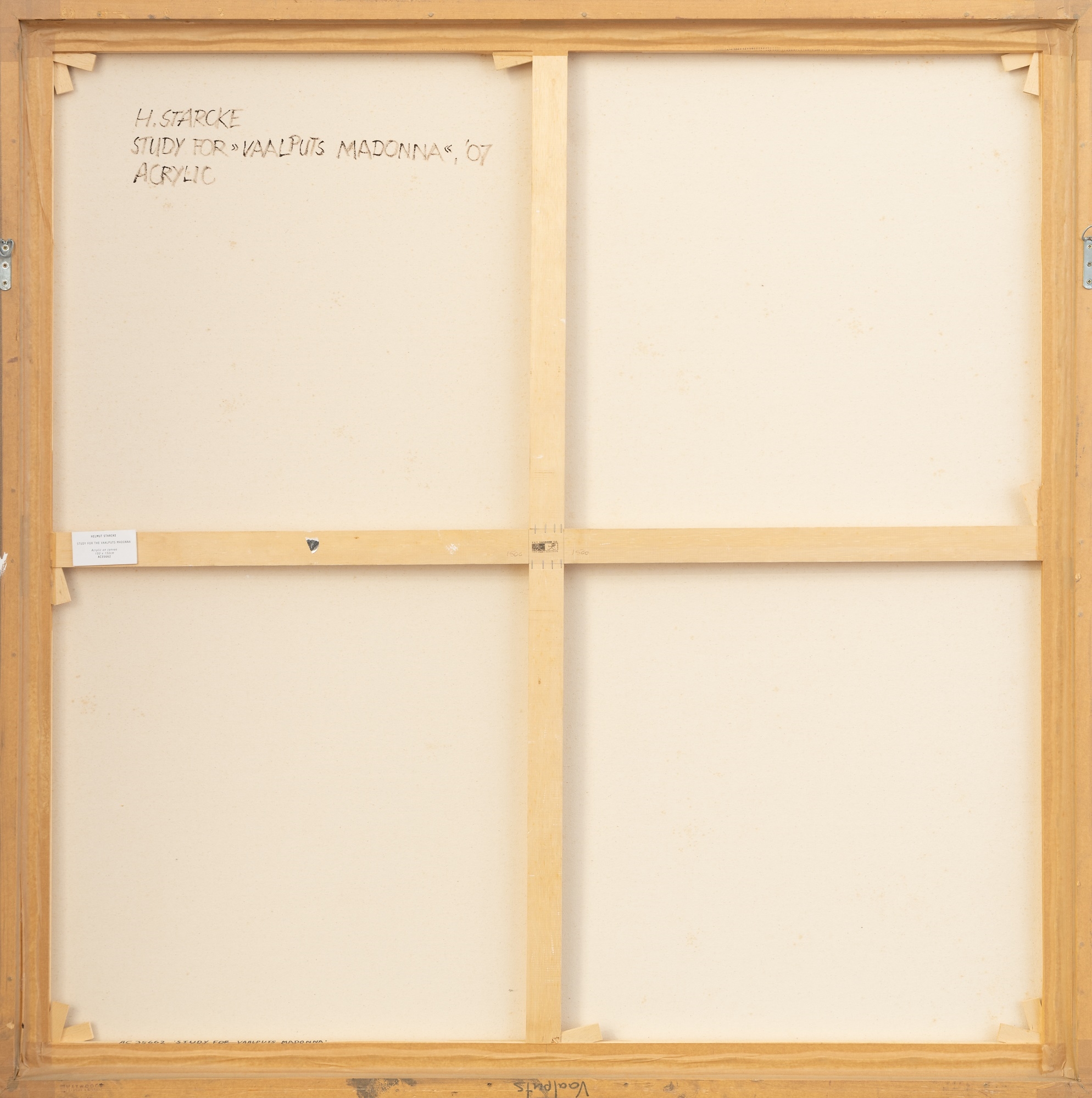 Helmut Starcke | Study for 'Vaalputs Madonna' (2007) | MutualArt