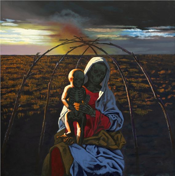 Helmut Starcke | Study for 'Vaalputs Madonna' (2007) | MutualArt