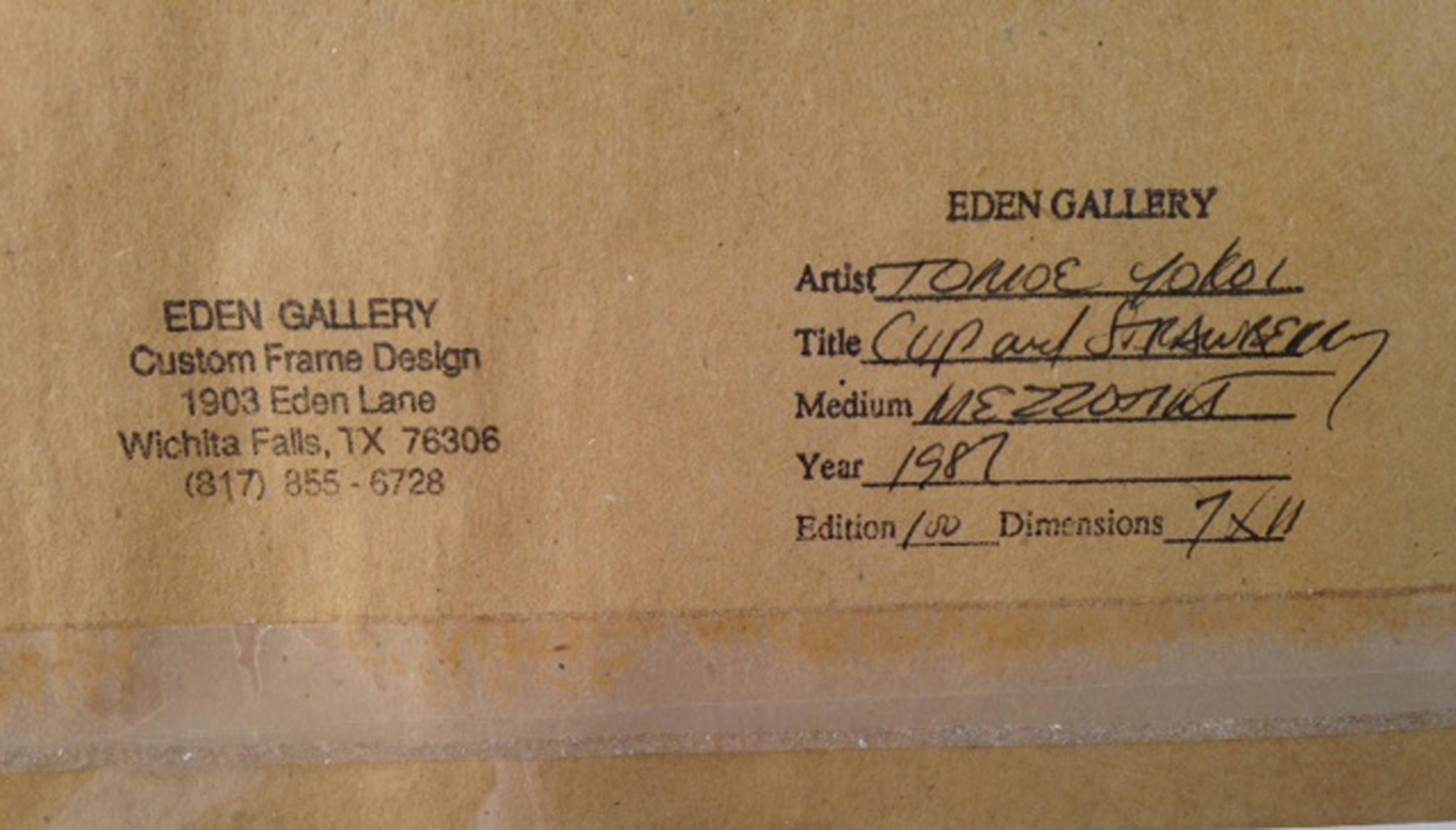 Tomoe Yokoi | CUP AND STRAWBERRY (1987) | MutualArt