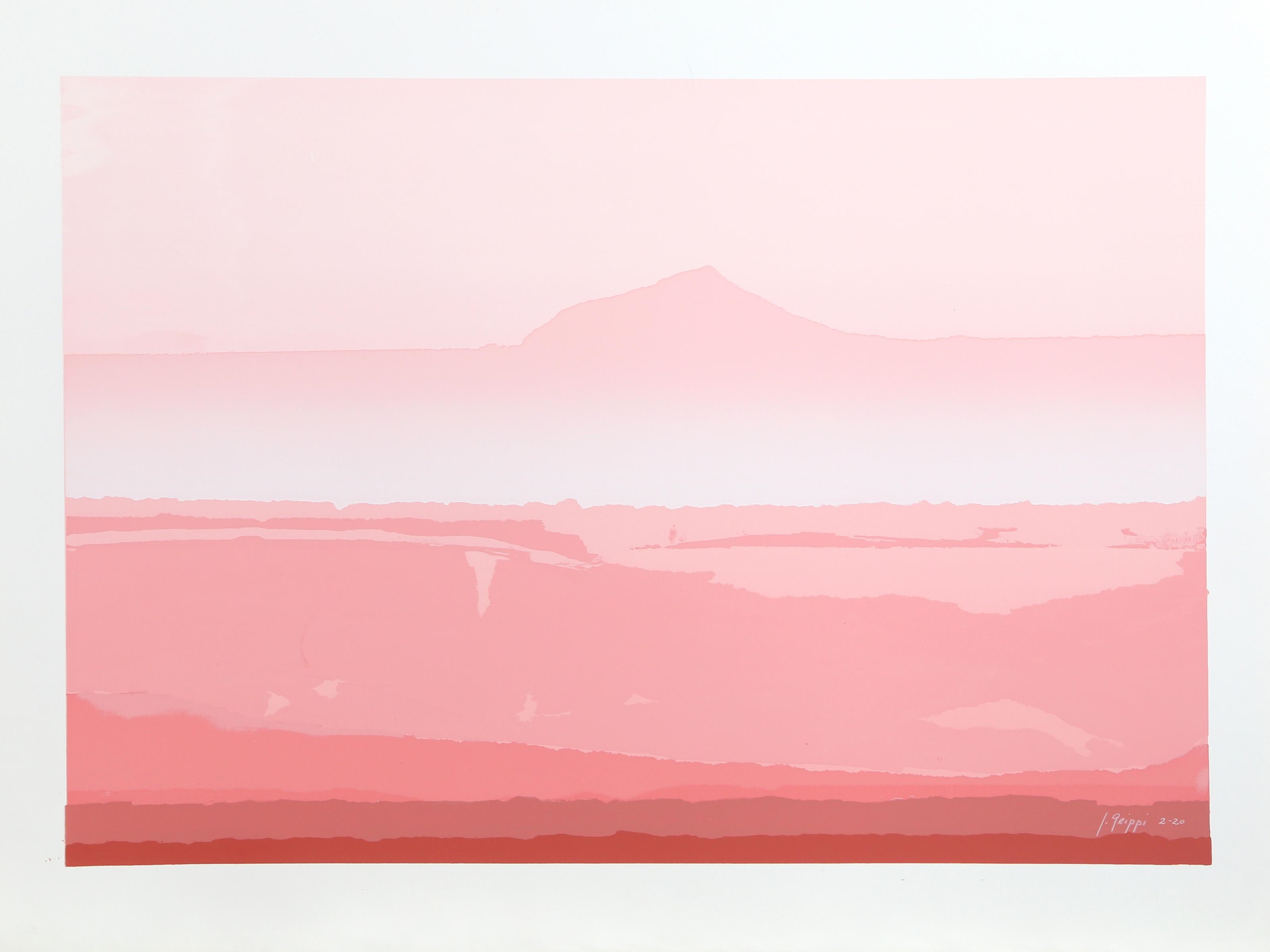 Joseph Grippi | PINK LANDSCAPE (Circa 1975) | MutualArt