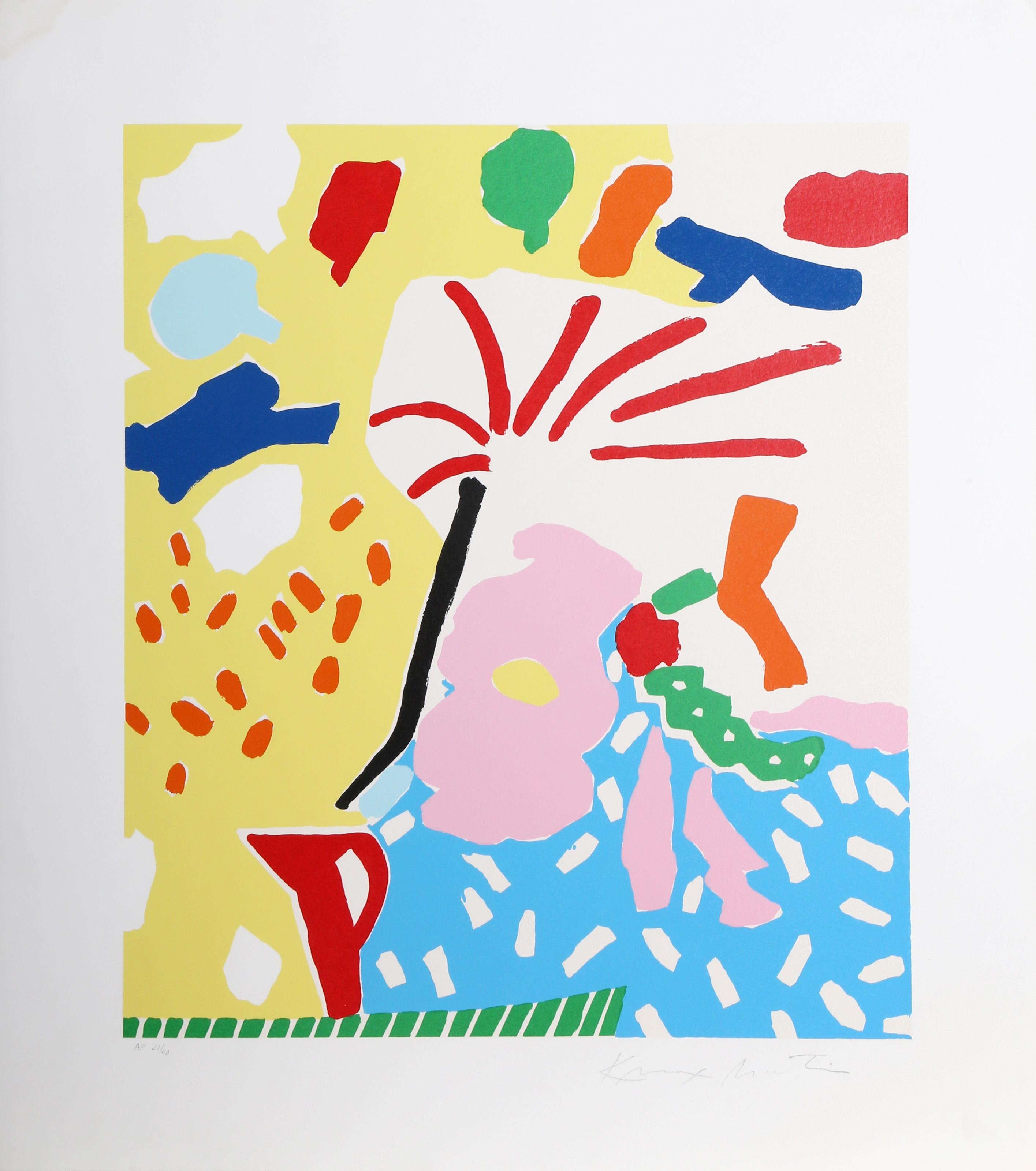 Knox Martin | FLOWERS 6 | MutualArt