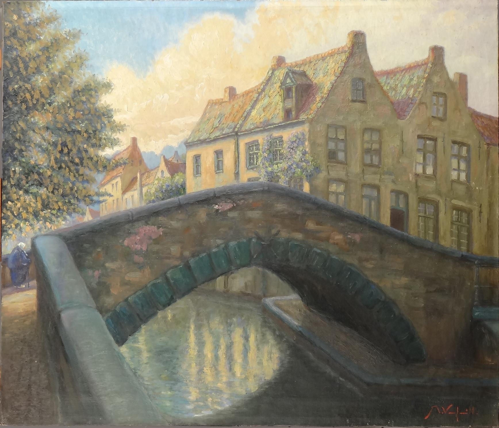 Verfaille Michel | Pont animé | MutualArt