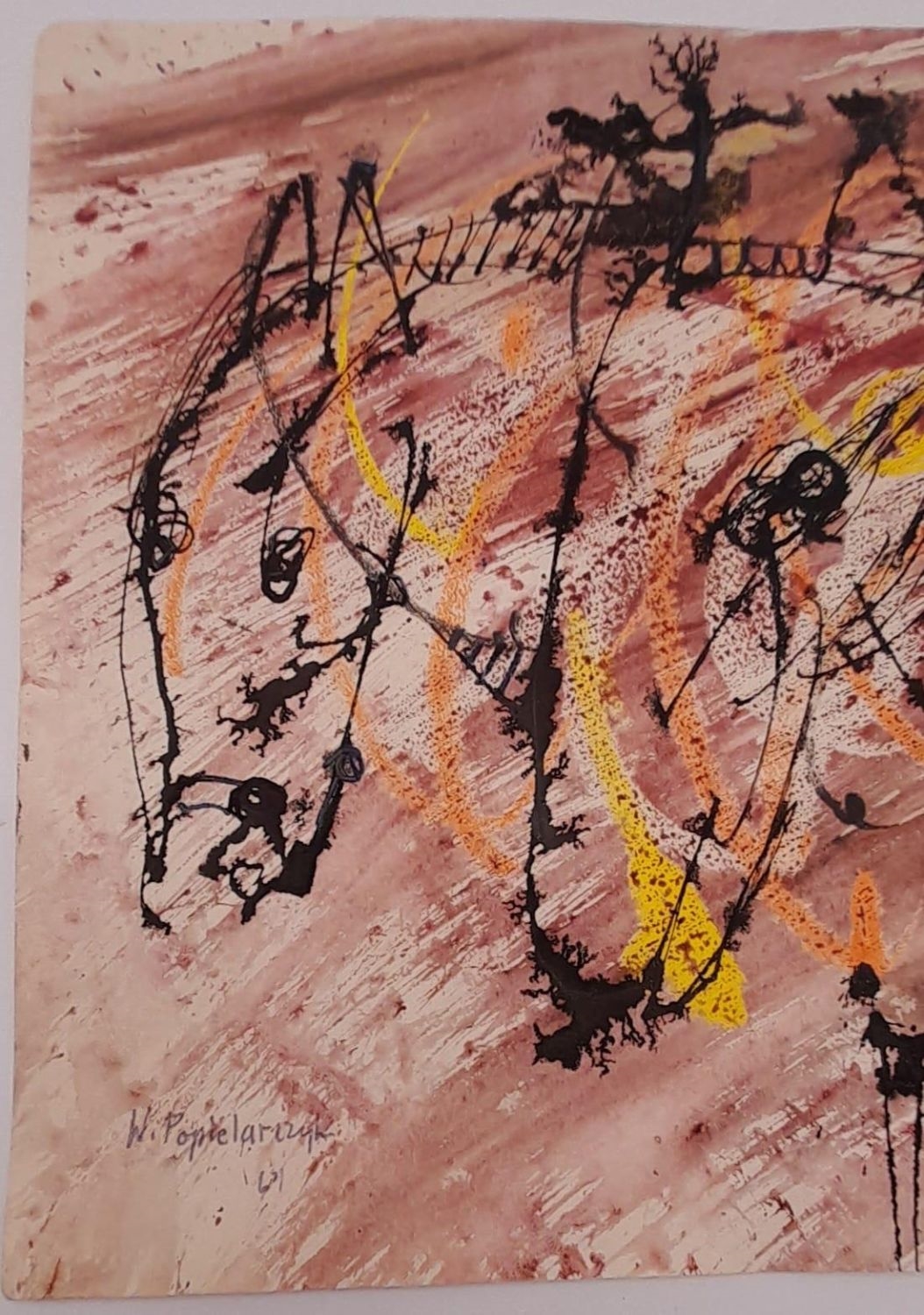 Wladislaw Popielarczyk | ABSTRACT PIECE (1961) | MutualArt