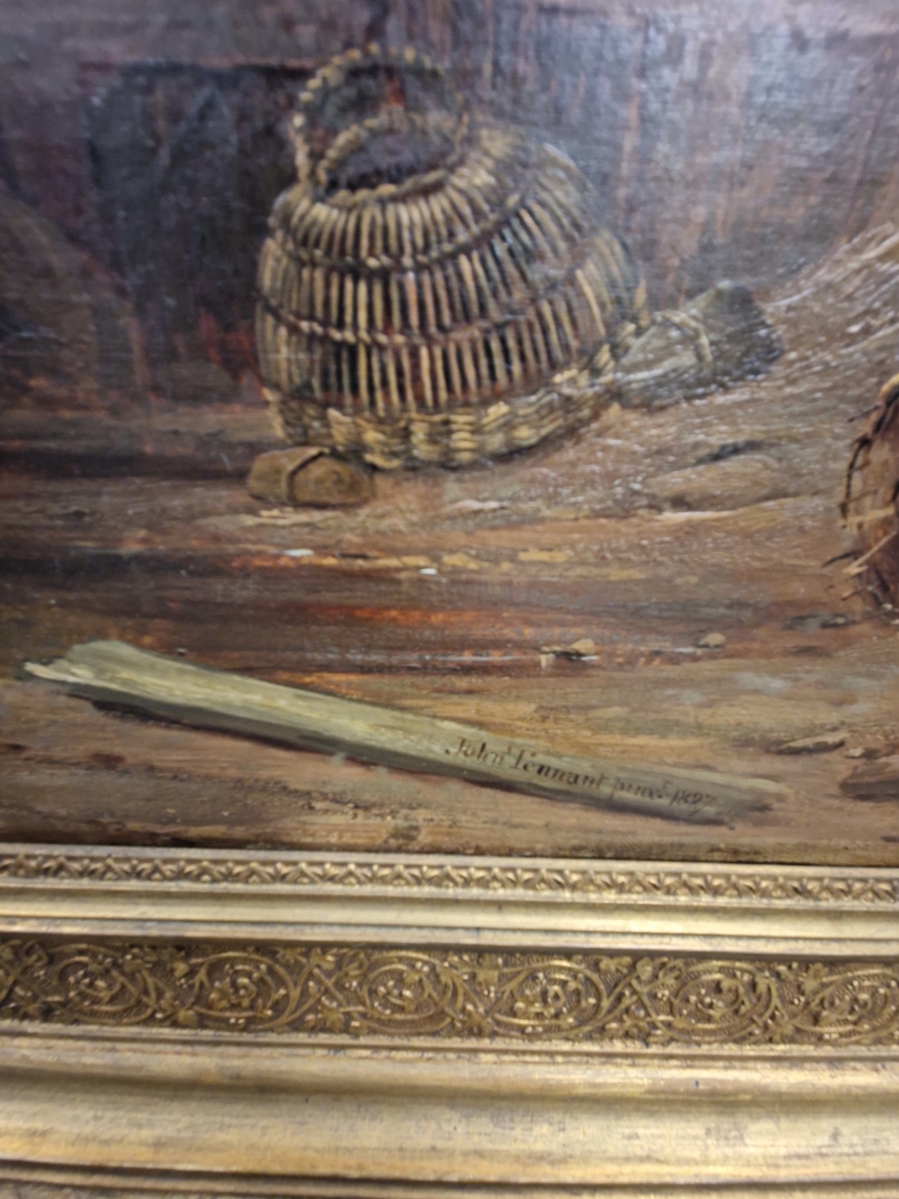 John Frederick Tennant | UNLOADING A SHIP ON A SHORE (1887) | MutualArt