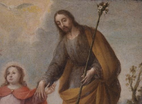 Spanish School, 17th Century | HOLY FAMILY | MutualArt